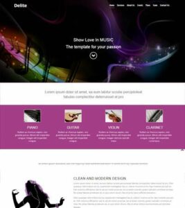Music Templates 2022 - WebThemez