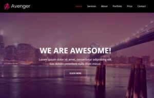 Multi-purpose Bootstrap Template Free Download - WebThemez