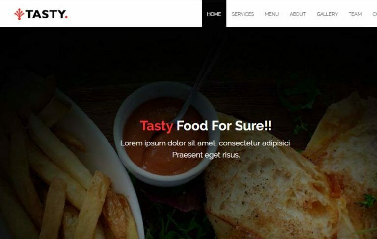 Restaurant HTML5 Web Template by WebThemez
