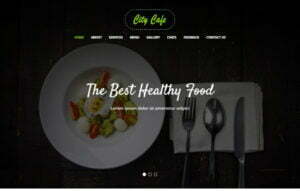 Restaurant Bootstrap Template Download Free | WebThemez