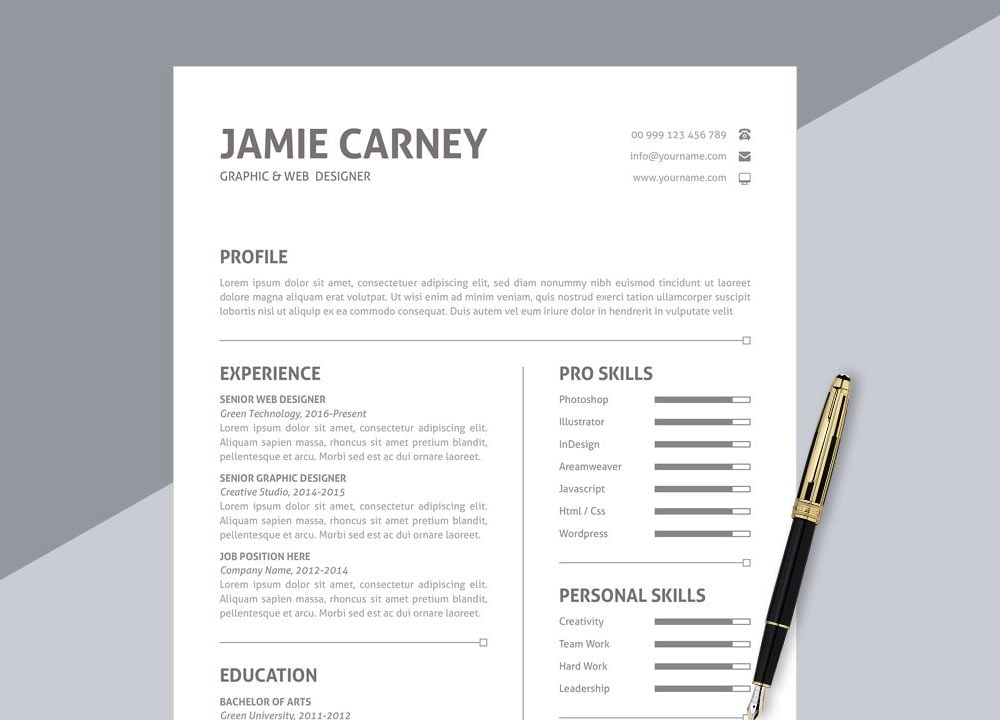 Top 25 Best Free Resume Templates To Download In 2023
