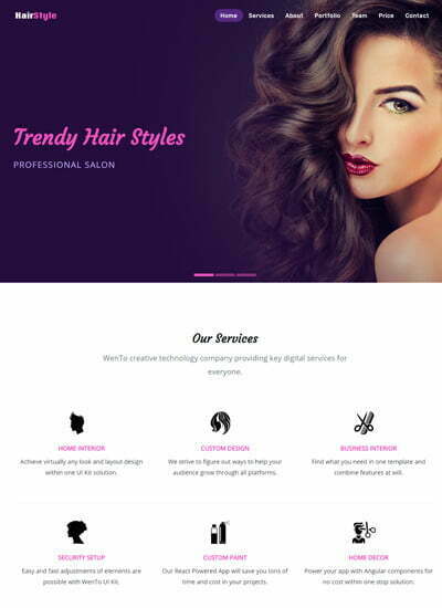 Salon Templates Free Download Classles Democracy